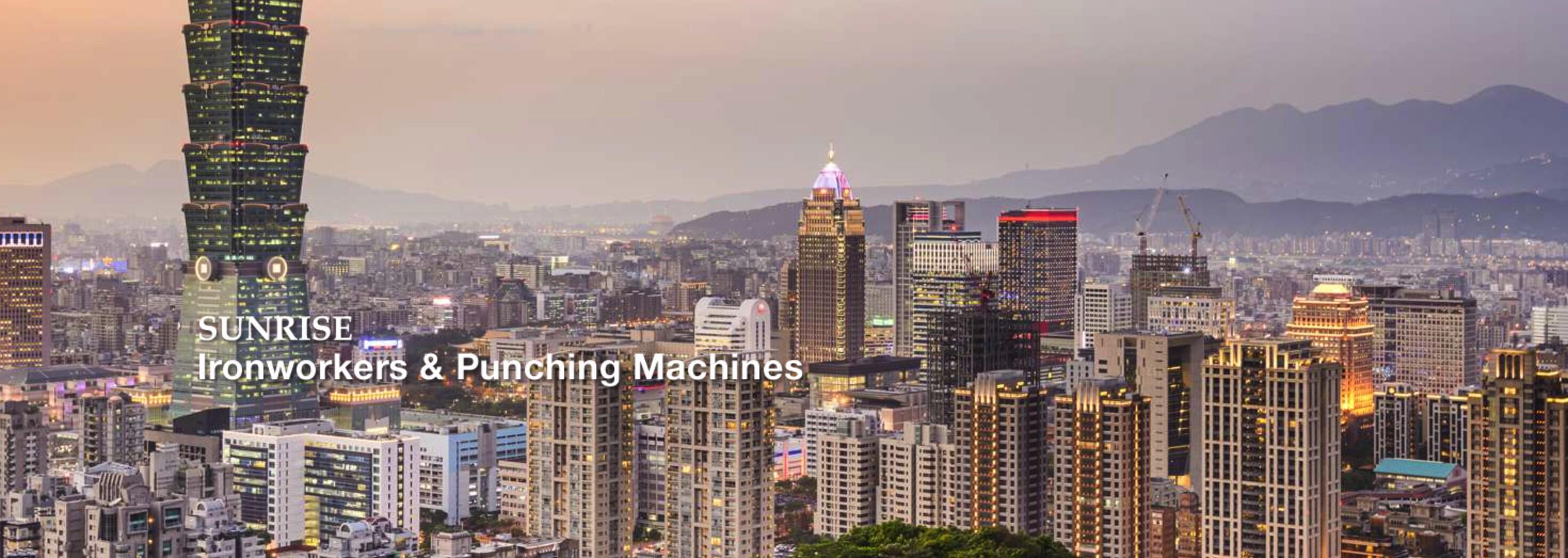 Hydraulic Ironworker & Punching Machines - SUNRISE