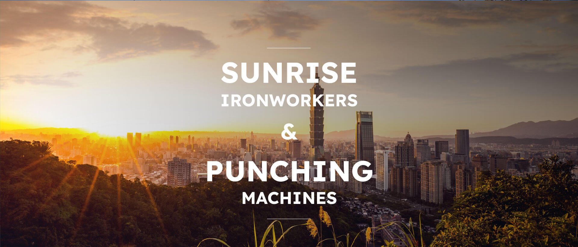 Hydraulic Ironworker & Punching Machines - SUNRISE